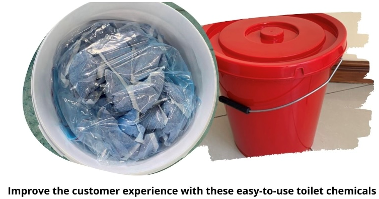 Easy-Fresh Loo-Chem Chemical Sachets — Pioneer Plastics