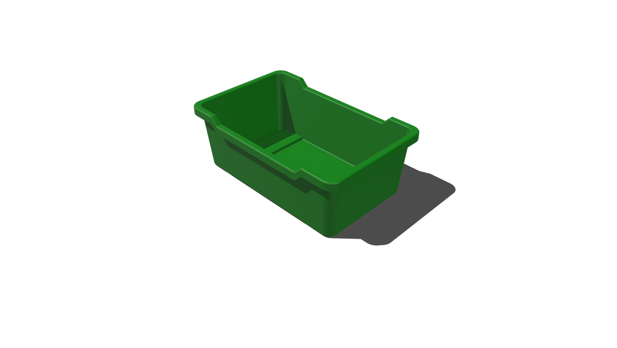 Nest / Stacking Bin (NS) 58L X 37W X 21H — Pioneer Plastics