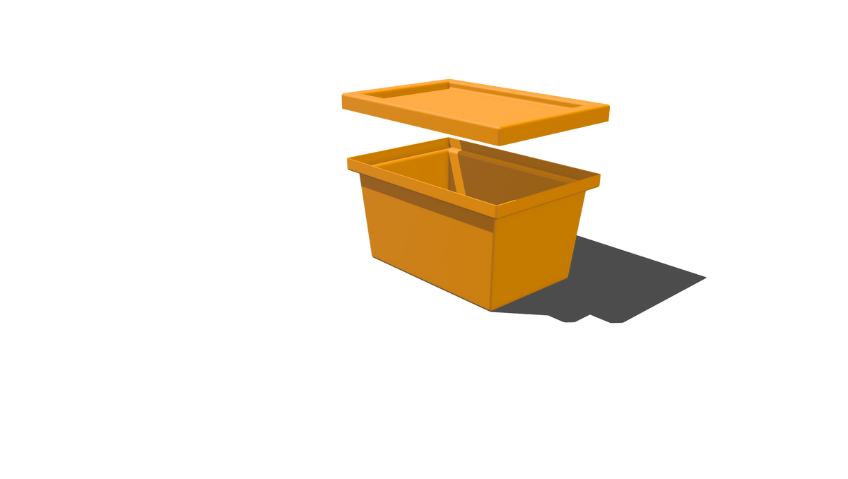 Nest / Stacking Bin (NS) 42L X 30W X 23H — Pioneer Plastics
