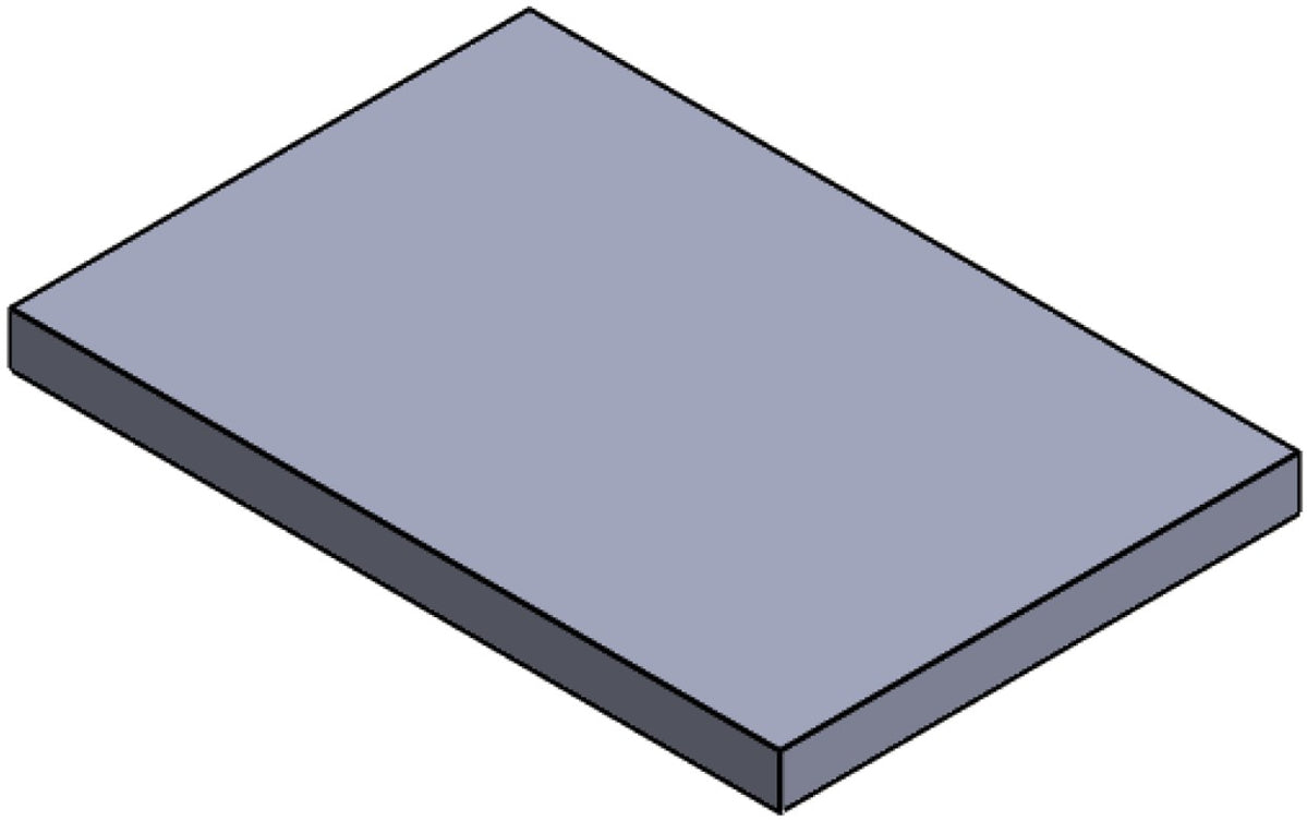 Rectangular Flange Bin (RF) 370L X 250W X 205H LID — Pioneer Plastics