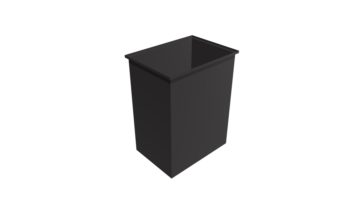 Rectangular Flange Bin (RF) 700L X 500W X 925H — Pioneer Plastics