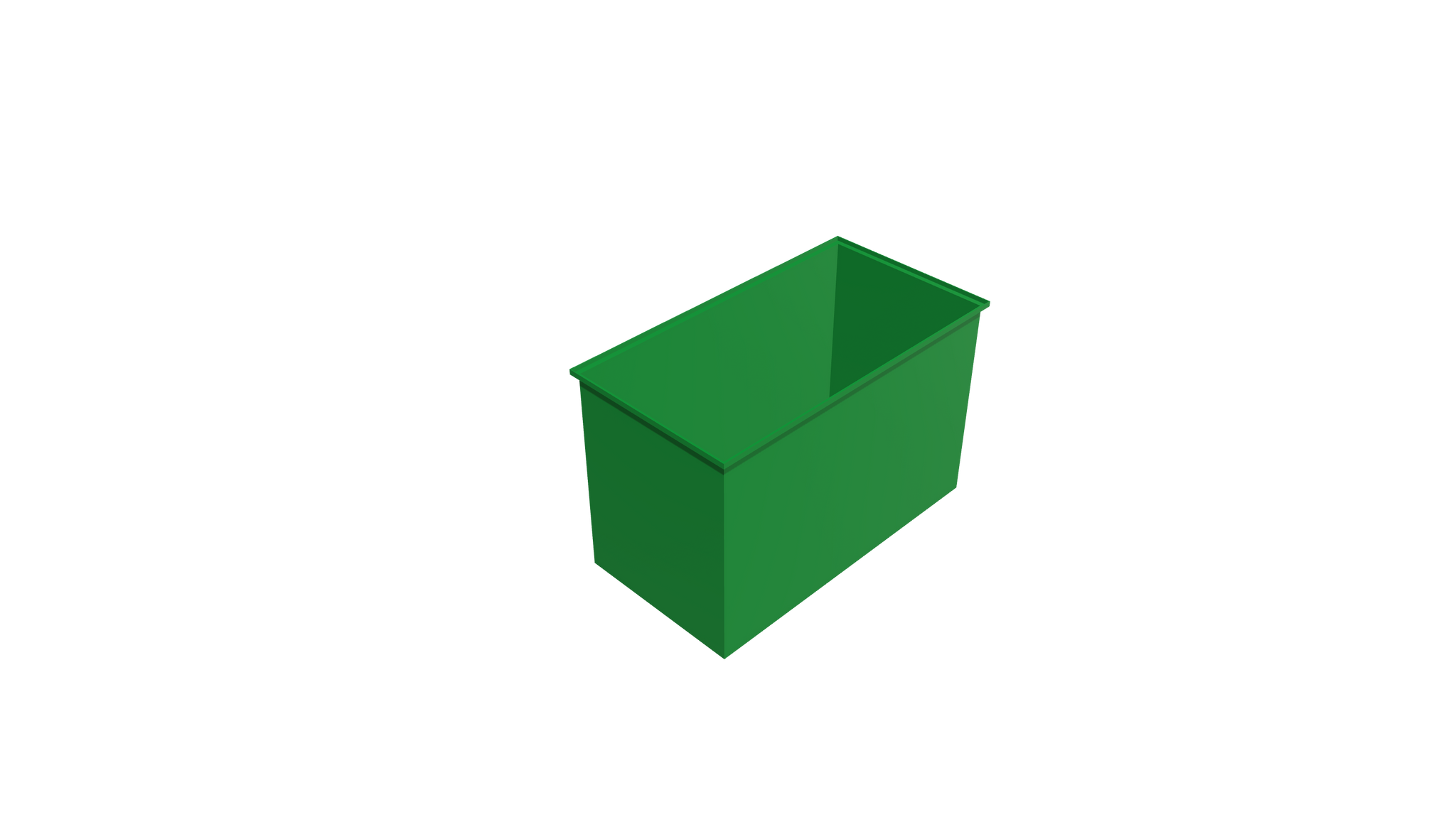 Plastic Rectangular Bins with Rectangular Flanges — Pioneer Plastics