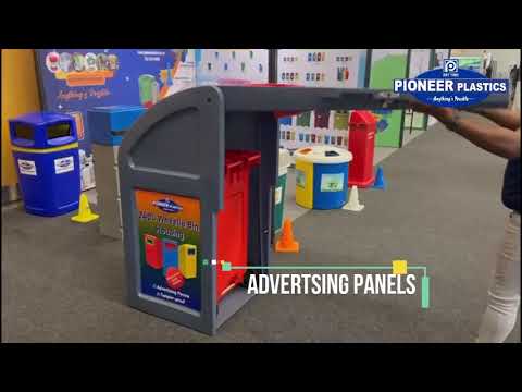 240L Baboon Proof Wheelie Refuse Bin Housing — Pioneer Plastics