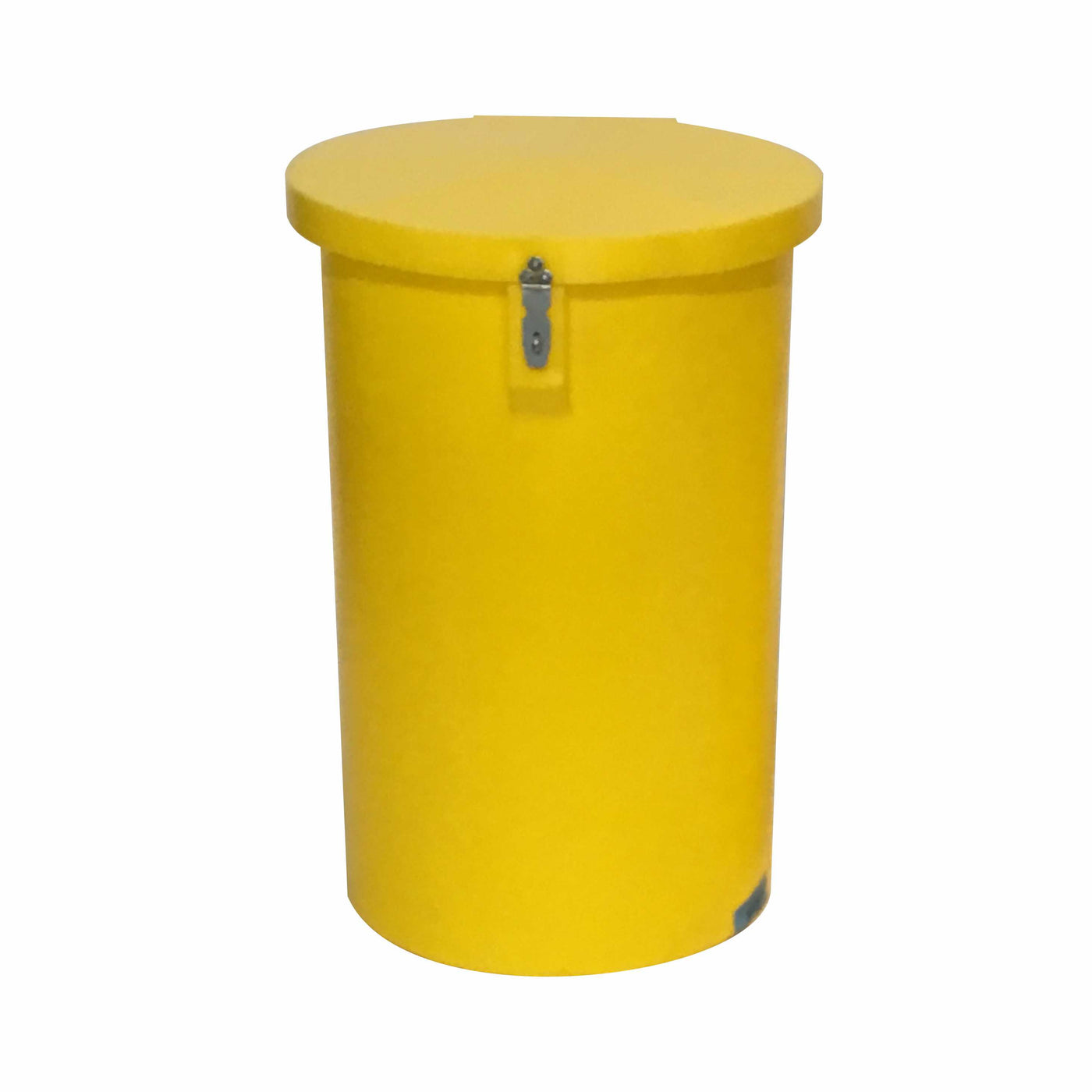 100L Round Medical/Hazardous Waste Bin — Pioneer Plastics