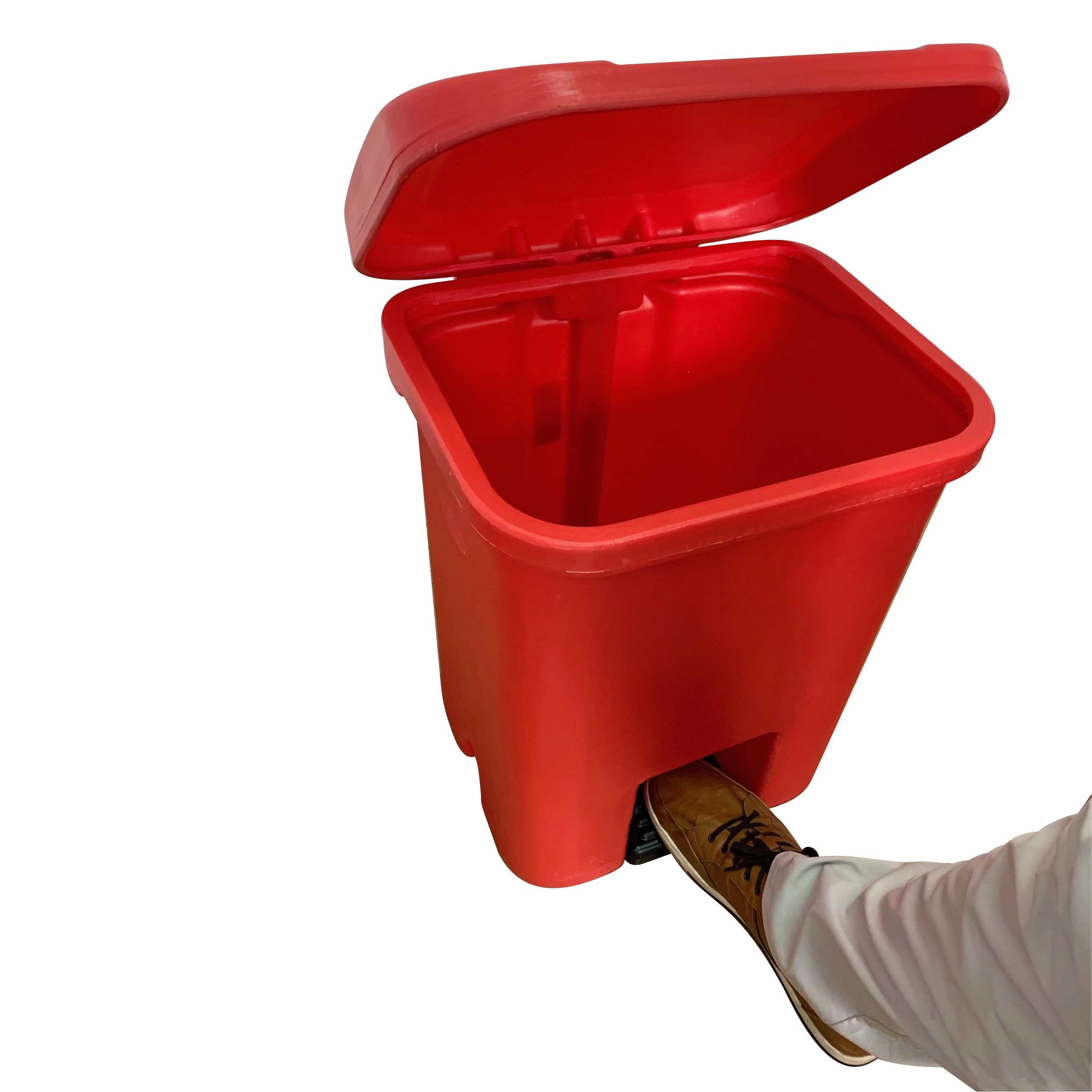 50L Pedal Bin | Plastic Pedal Bins | Office Pedal Bins — Pioneer Plastics