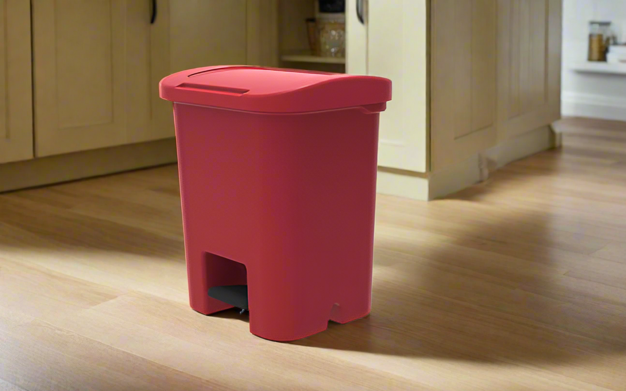 50L Pedal Bin | Plastic Pedal Bins | Office Pedal Bins — Pioneer Plastics
