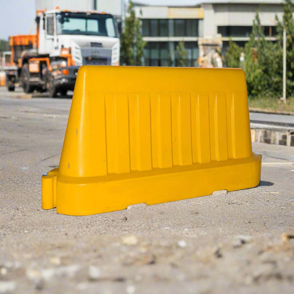 Nesting Road Barrier | Plastic Nested Road Barriers — Pioneer Plastics