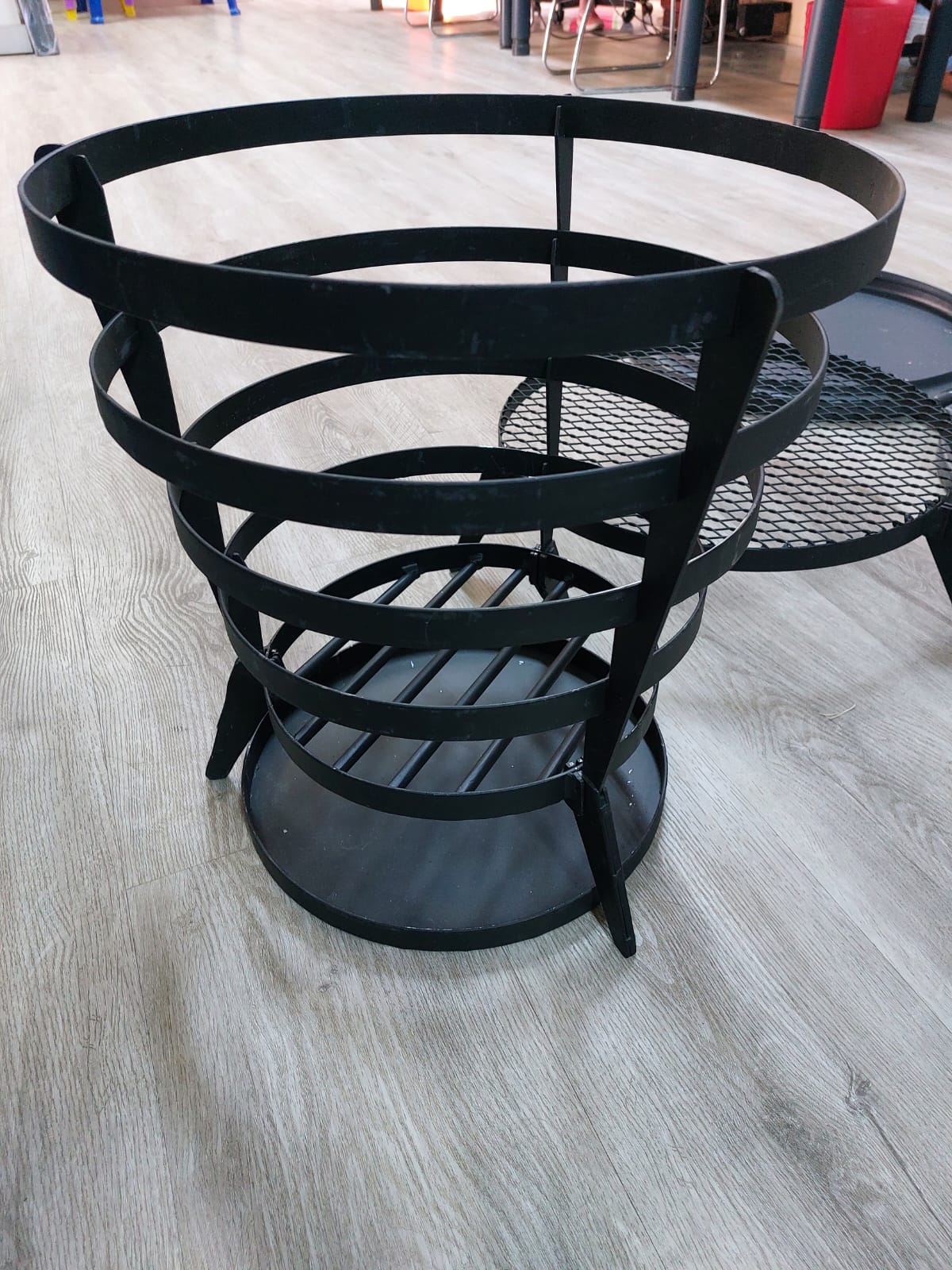 Collapsable Fire Stand with Carry Case — Pioneer Plastics