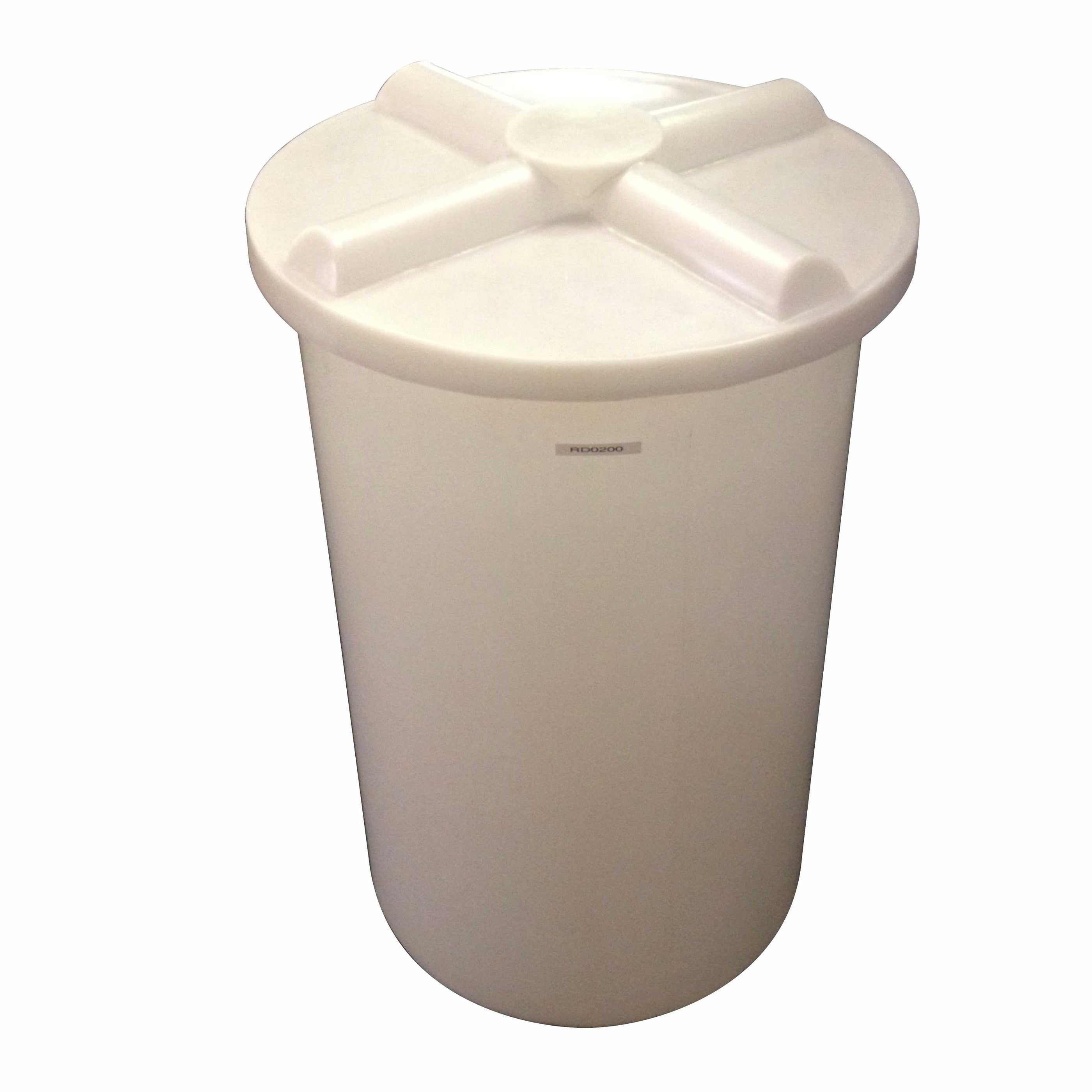 200L Round Drum With Loose Fitting Lid (RD0200) | Round Plastic Drums ...