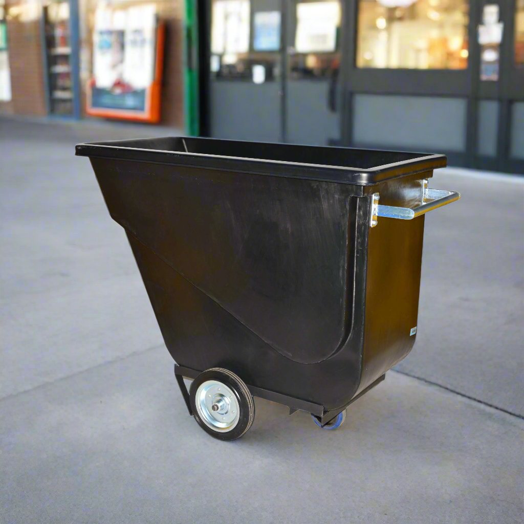 650 L Roto Tilt Bin and Frame — Pioneer Plastics