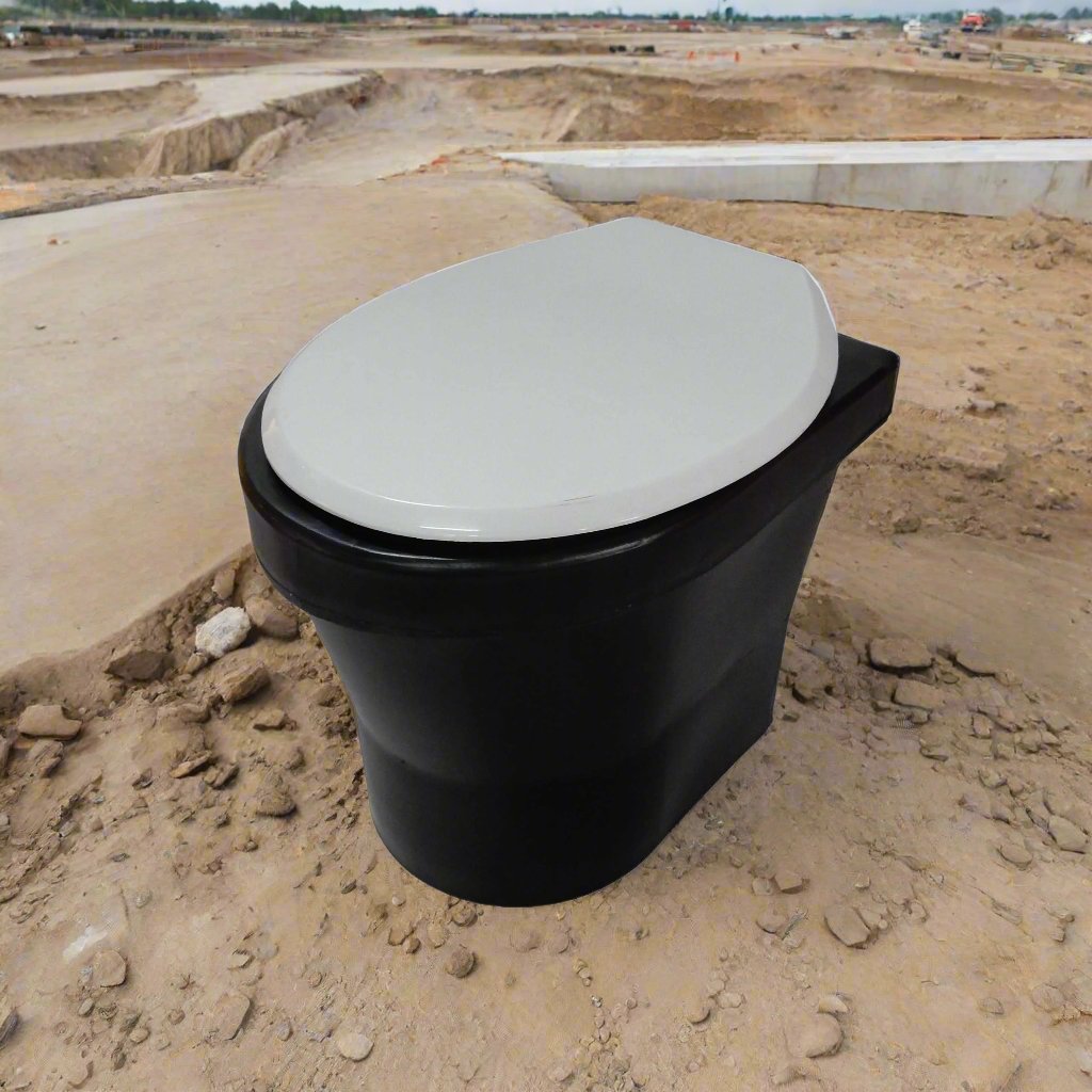 Black Toilet Pedestal | Plastic Toilet Pedestal | Custom Moulded ...